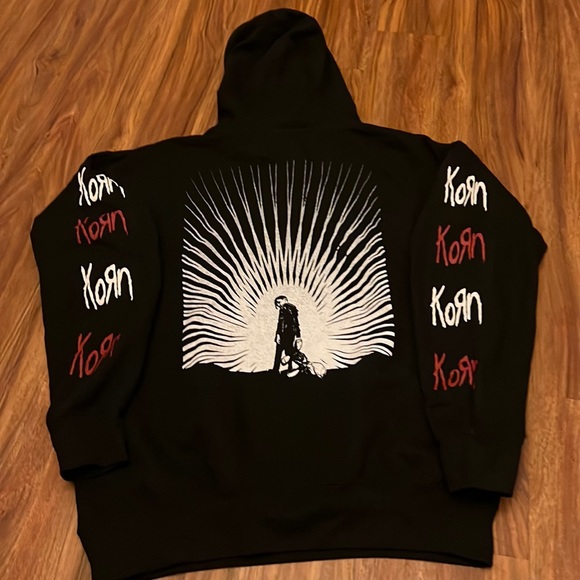 Hot Topic | Sweaters | Korn Serenity Of Suffering Hoodie Sz Xl | Poshmark